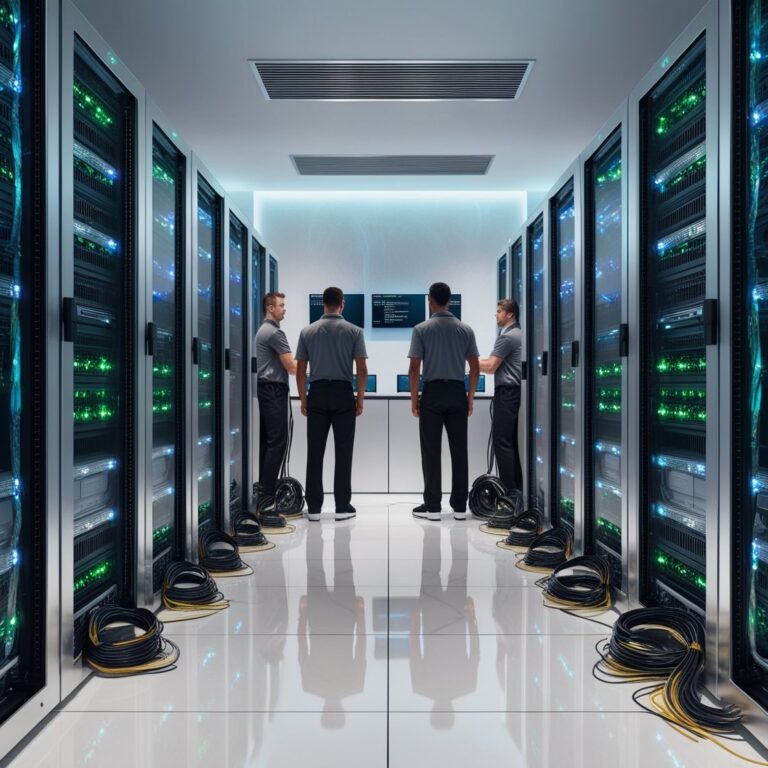 Server Room Design - UK Data Centre Cleaning